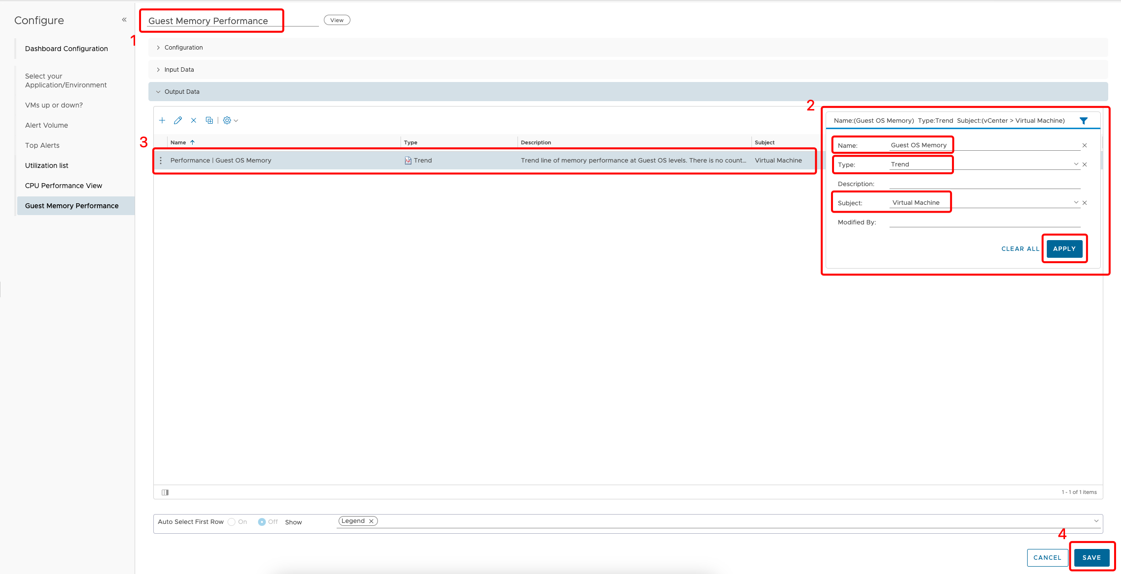 Create Dashboard | VMwareAria.github.io